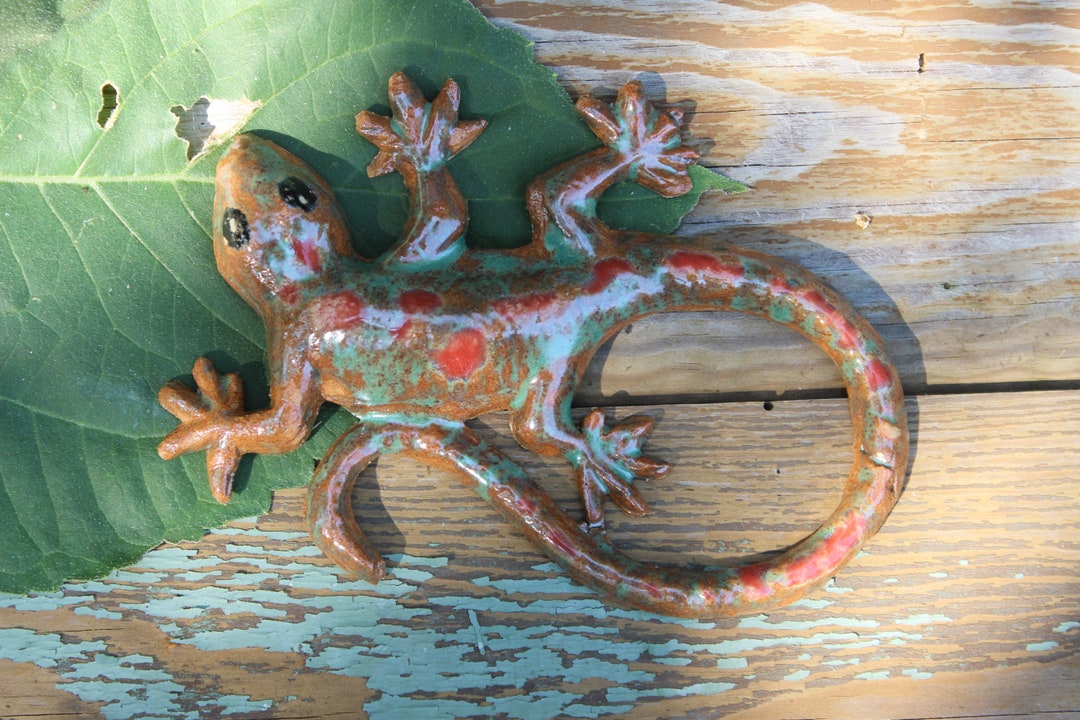 Lizard Gecko Table Decor Garden Decor Window Sill Garden Table - Etsy