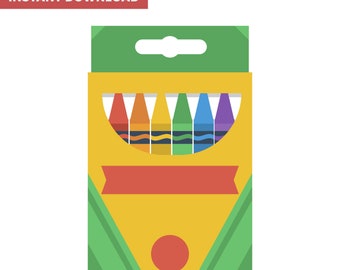Crayola svg | Etsy