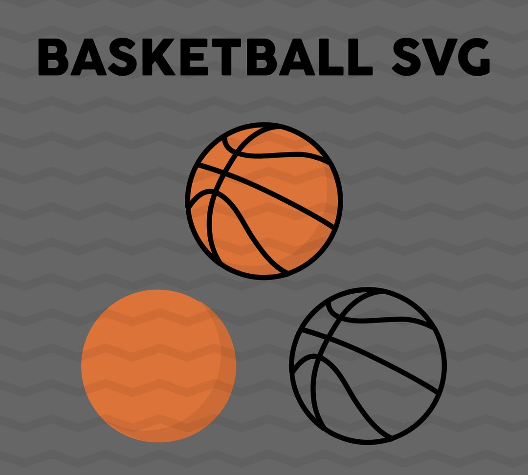 Basketball SVG - Basketball SVG for Cricut, Silhouette, Laser Cutter ...