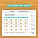 Kids Behavior Chart With Emojis Behavior Chart for Home Use - Etsy