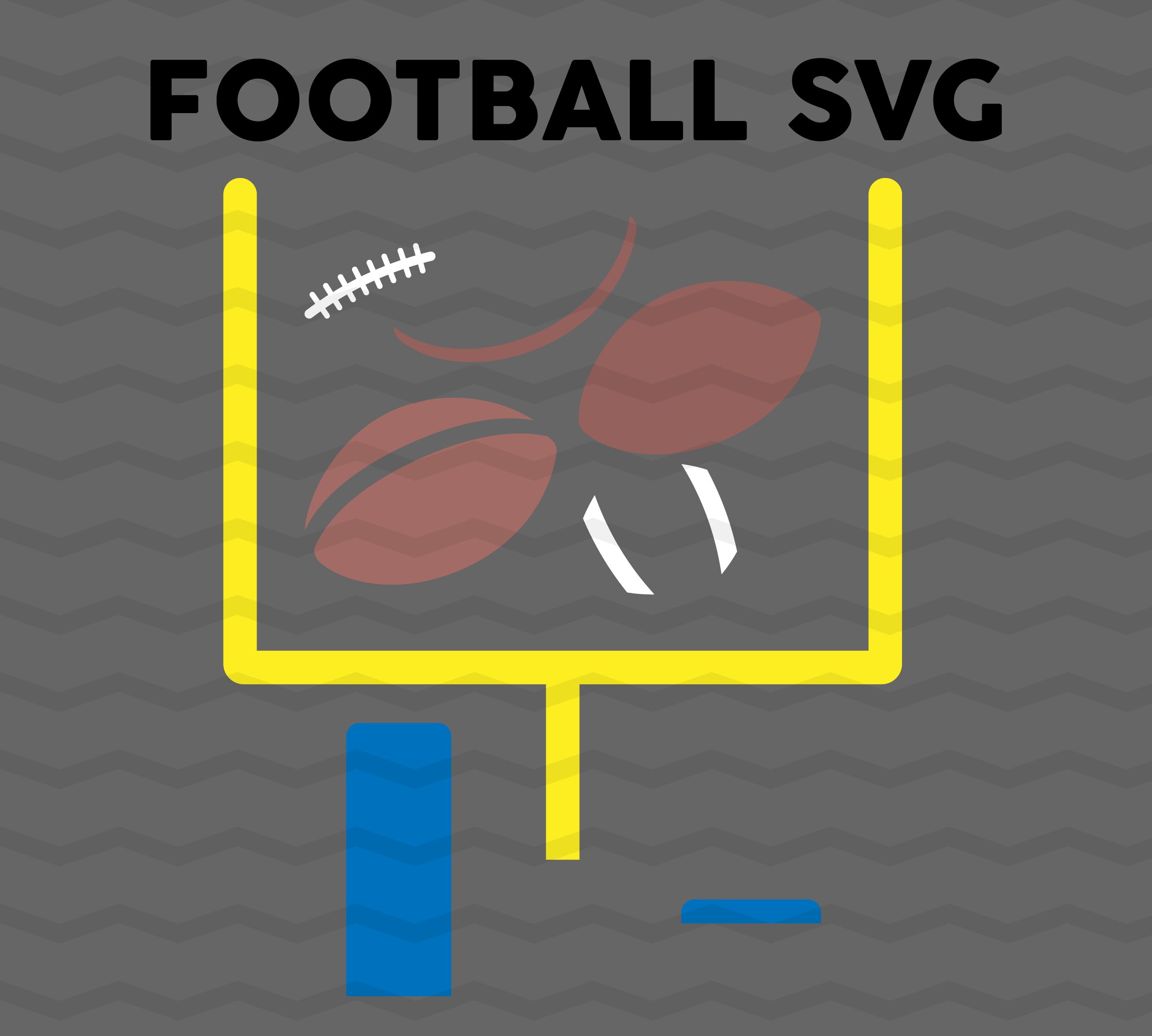 Football SVG Football SVG for Cricut Silhouette Laser | Etsy