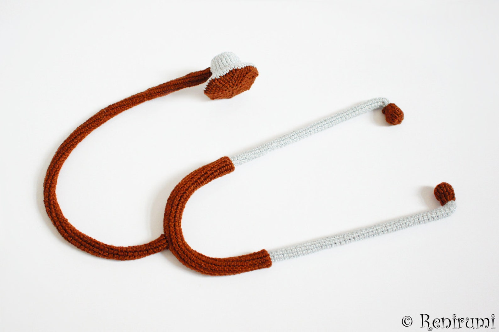 Crochet Pattern Stethoscope • Renirumi - Etsy