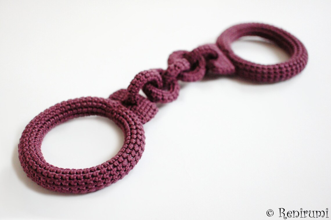 Crochet Pattern Handcuffs • Renirumi - Etsy