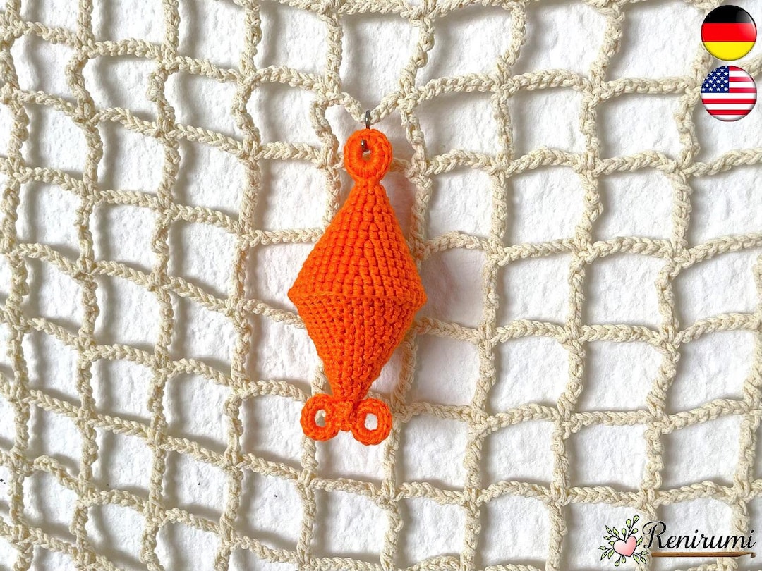 Crochet Pattern Fishing Net & Buoy • Renirumi - Etsy