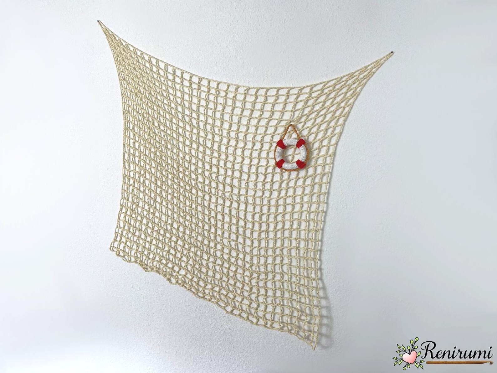 Crochet Pattern Fishing Net & Lifebelt • Renirumi - Etsy