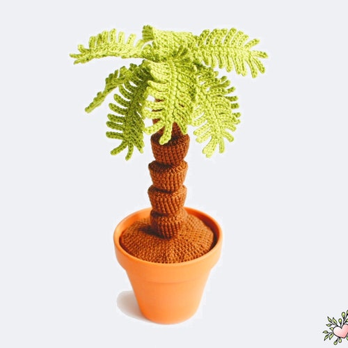 PATTERN Crochet Palm Tree Applique Only Crochet Pattern PDF - Etsy