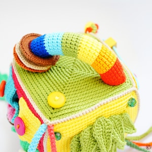 Crochet Pattern Activity Cube • Game Dice • Renirumi - Etsy