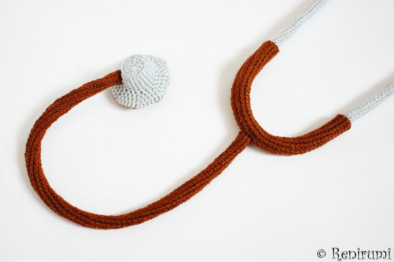 Crochet Pattern Stethoscope • Renirumi - Etsy