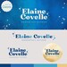 Celestial Blue Author Logo Design | Canva DIY Template | Customizable ...