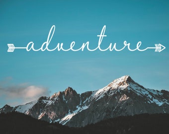 Adventure Car Decal | Etsy