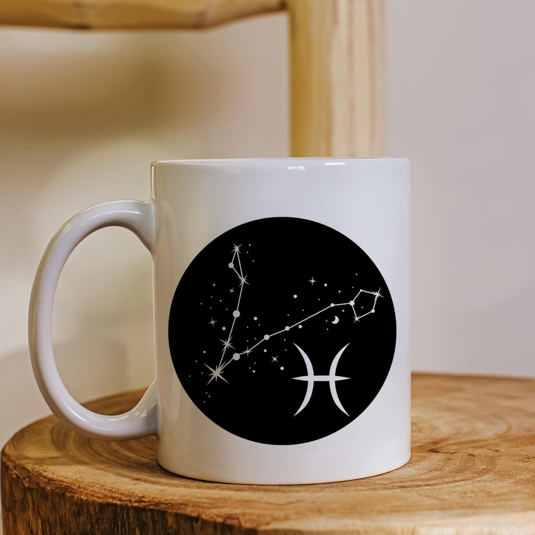 Pisces Astrology Vinyl Decal, Pisces Constellation Vinyl Sticker ...