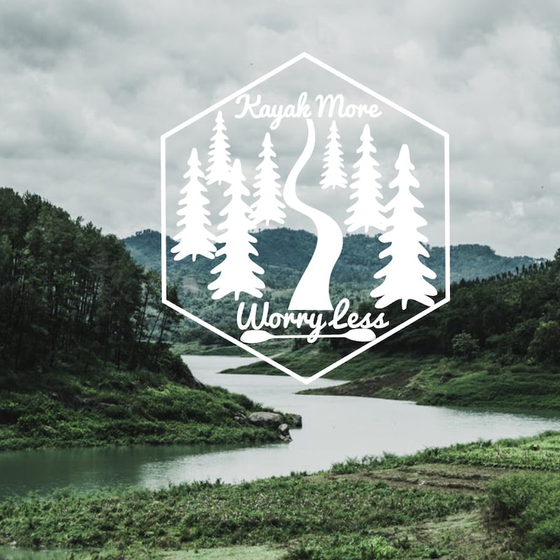Kayak Decals and Stickers - Etsy