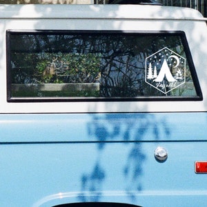 Stay Wild Vinyl Sticker - Vinyl Decal, Car Window Decal, Hiking ...