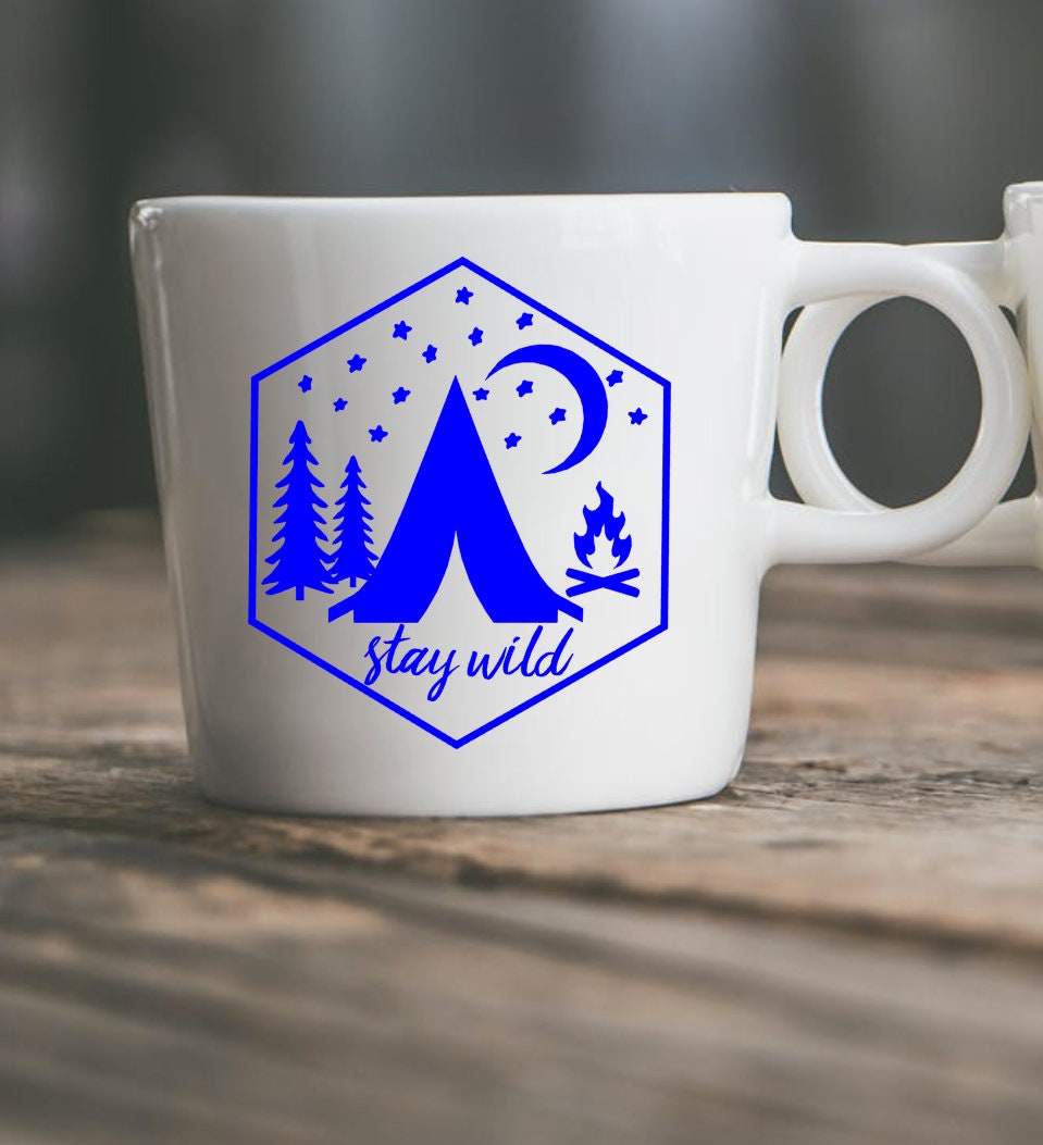 Stay Wild Vinyl Sticker Vinyl Decal Car Window Decal | Etsy