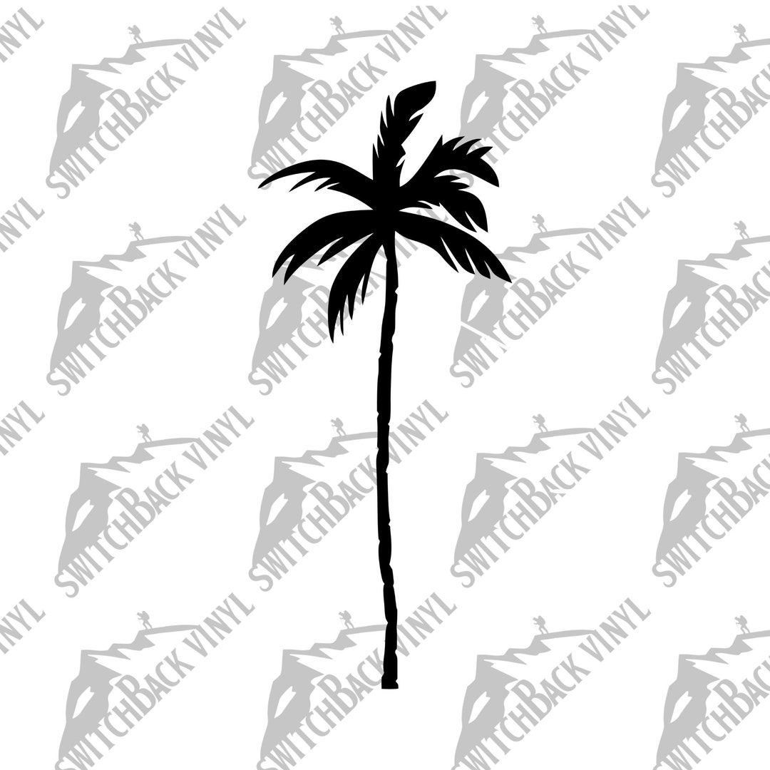 Palm Tree Svg Tropical Svg Beach Svg Summer Digital Design Palm Tree Cricut Design Palm