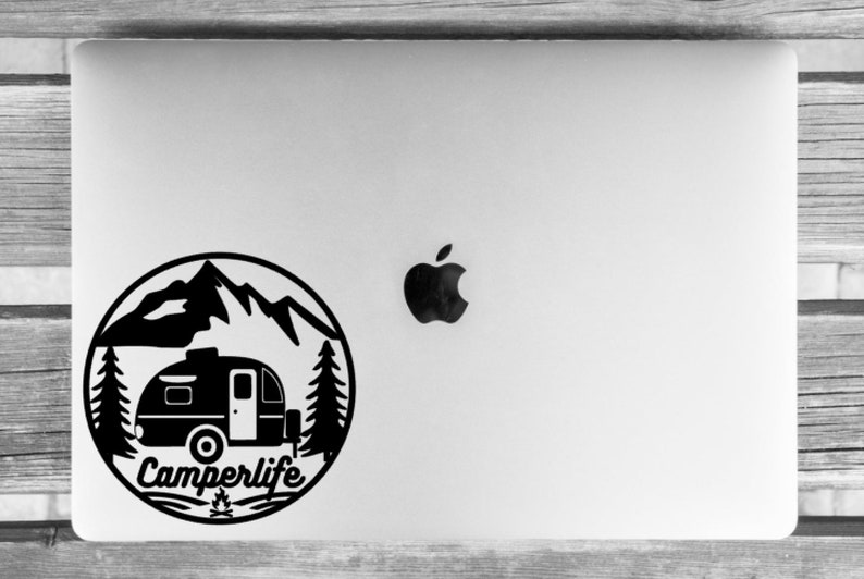 Camper Life Vinyl Decal - Vinyl Sticker, Car Window Decal, Yeti Cup ...