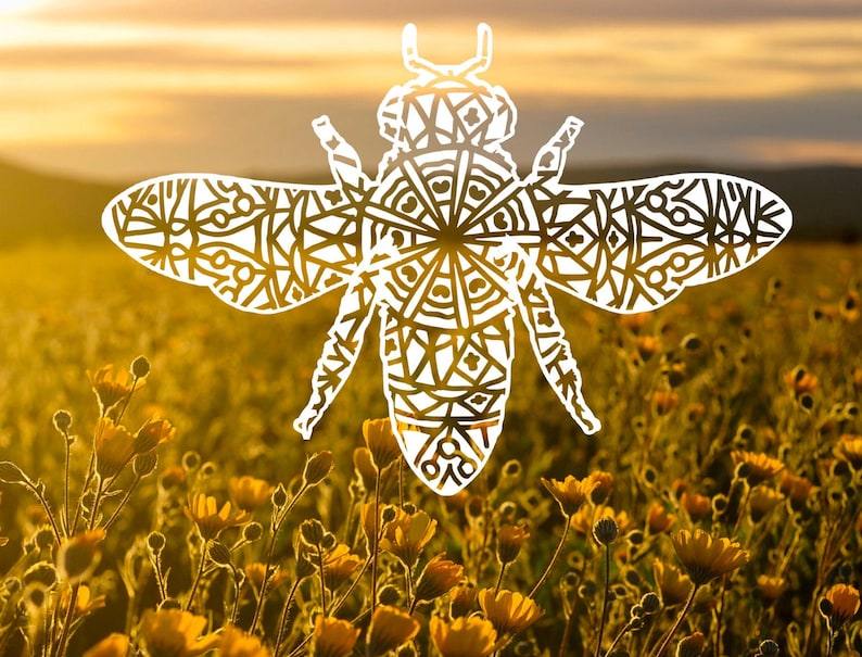 Bumblebee Vinyl Decal Vinyl Sticker Car Window Decal Yeti | Etsy