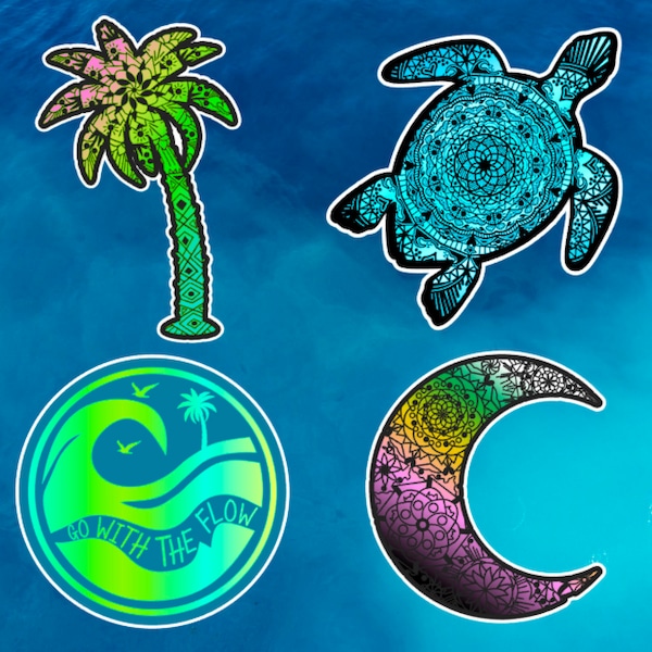 Summer Decals - Etsy