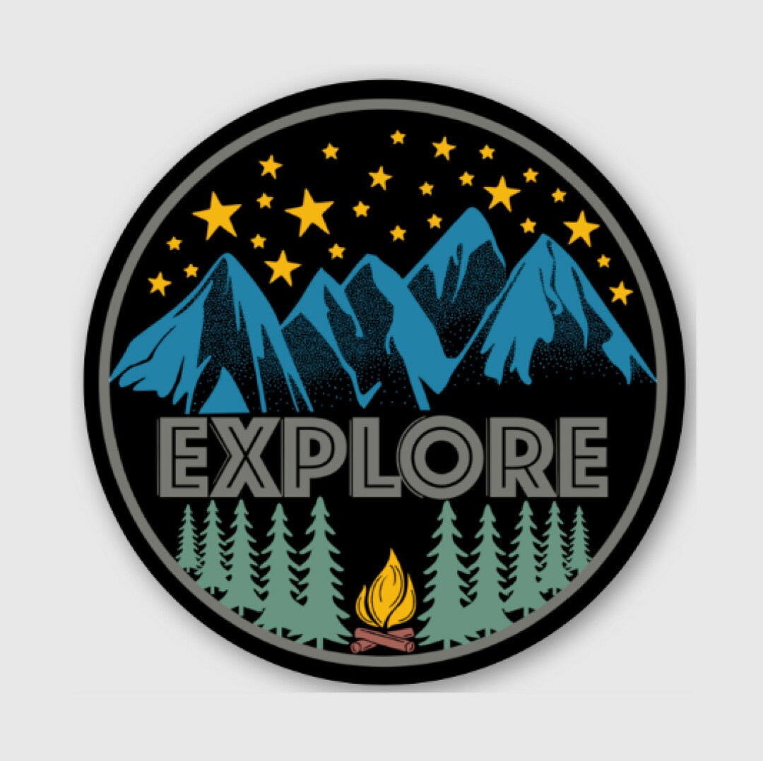 Explore Vinyl Sticker Vinyl Decal, Yeti Cup Decal, Car Window Decal ...