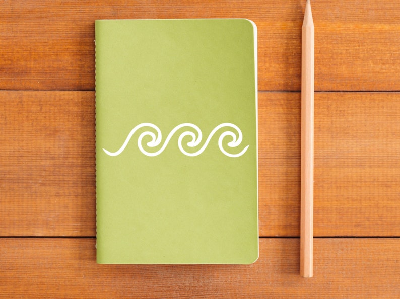 Triple Wave Vinyl Decal Vinyl Sticker Car Window Decal - Etsy