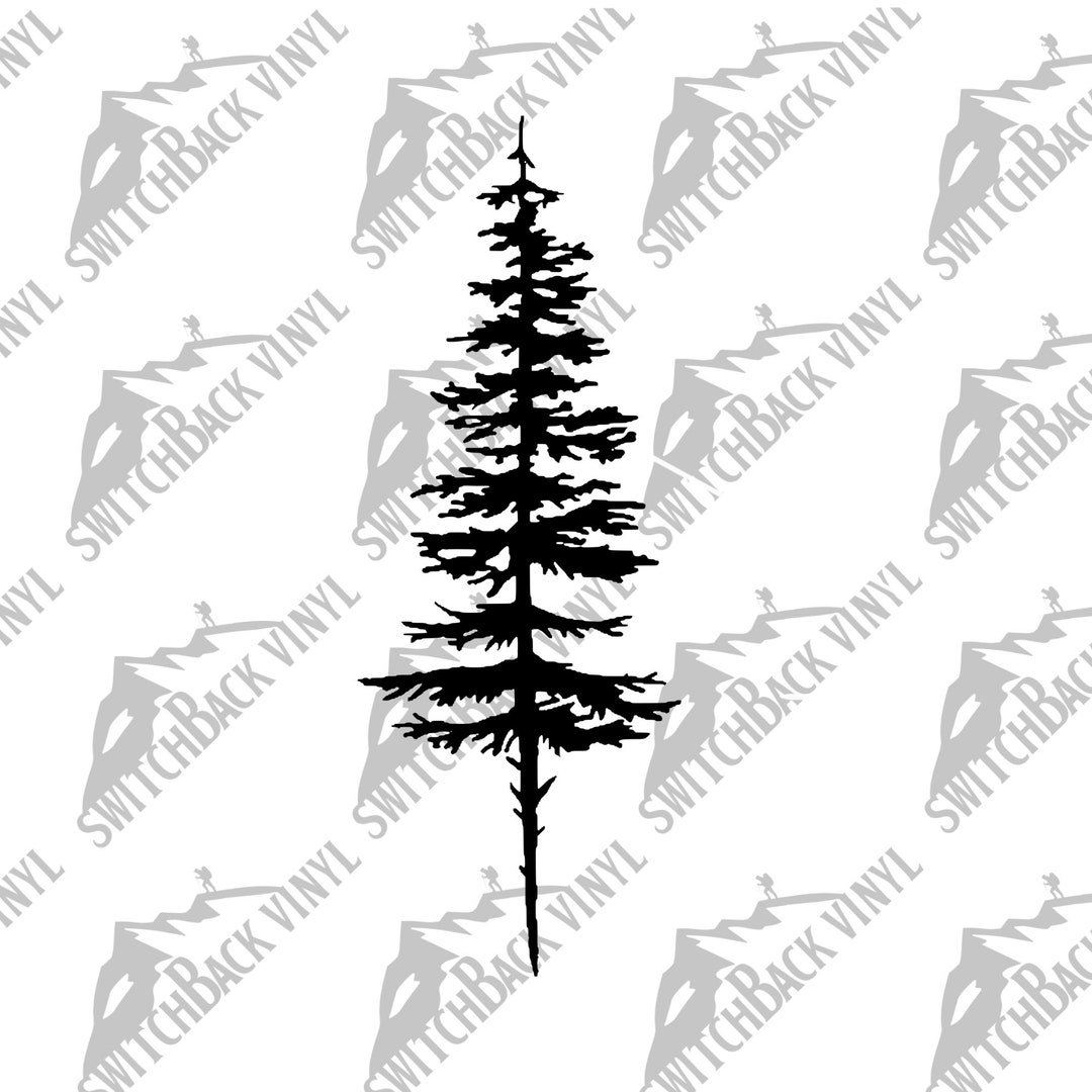 Fir Tree SVG, Fir Tree PNG, Hiking SVG, Camping Design, Outdoors Design ...