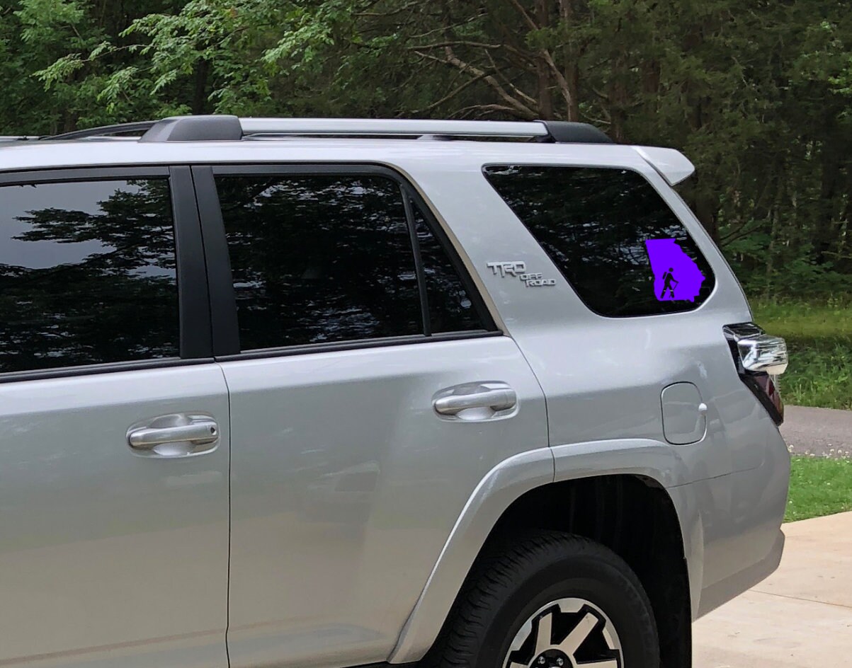 Hike Georgia Vinyl Decal Vinyl Sticker Car Window Decal | Etsy