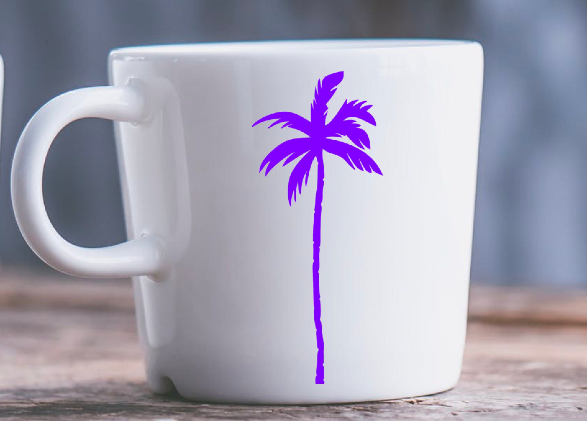 Palm Tree Vinyl Decal Vinyl Sticker Car Window Decal Yeti - Etsy