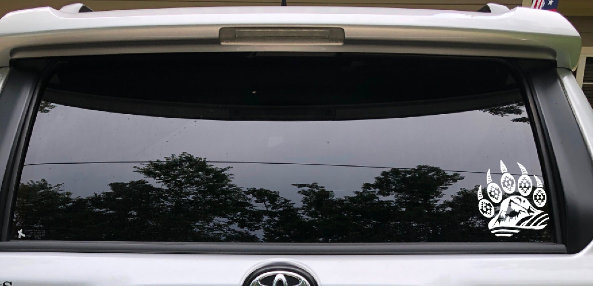 Bear Paw Vinyl Decal Vinyl Sticker Car Window Decal Yeti | Etsy