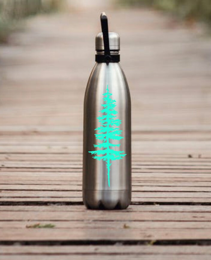 Fir Tree Vinyl Decal Vinyl Sticker Car Window Decal Yeti - Etsy