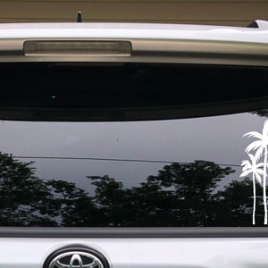 Palm Trees Vinyl Decal - Vinyl Sticker, Car Window Decal, Yeti Cup ...
