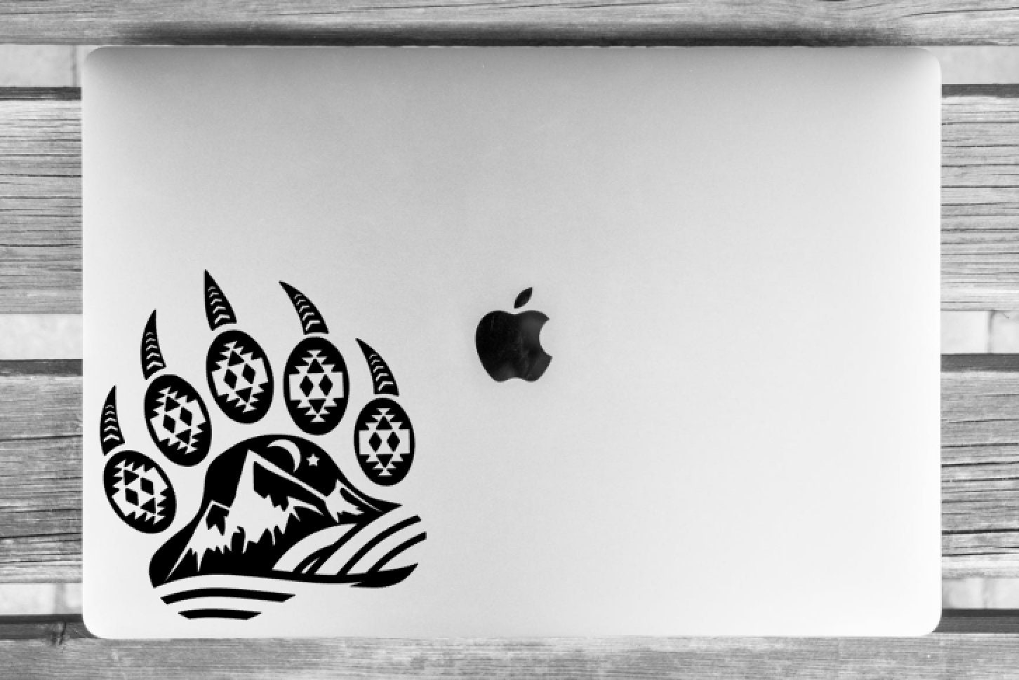 Bear Paw Vinyl Decal Vinyl Sticker Car Window Decal Yeti | Etsy