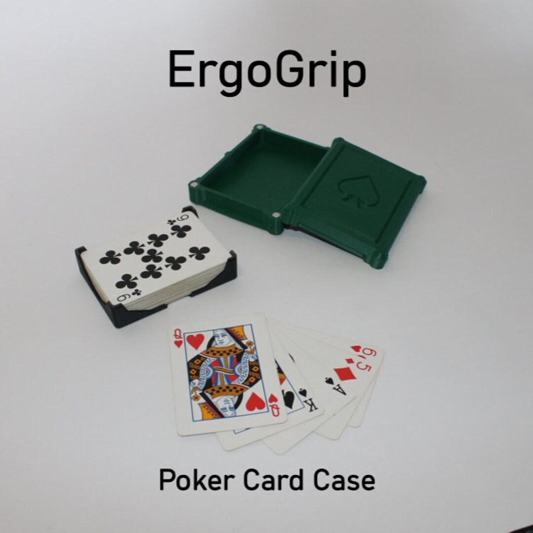 Ergogrip | Playing Card Travel Case | Bridge Size STL Digital Download ...