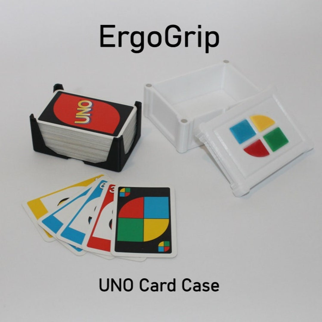 Ergogrip | Playing Card Travel Case | UNO STL Digital Download - Etsy