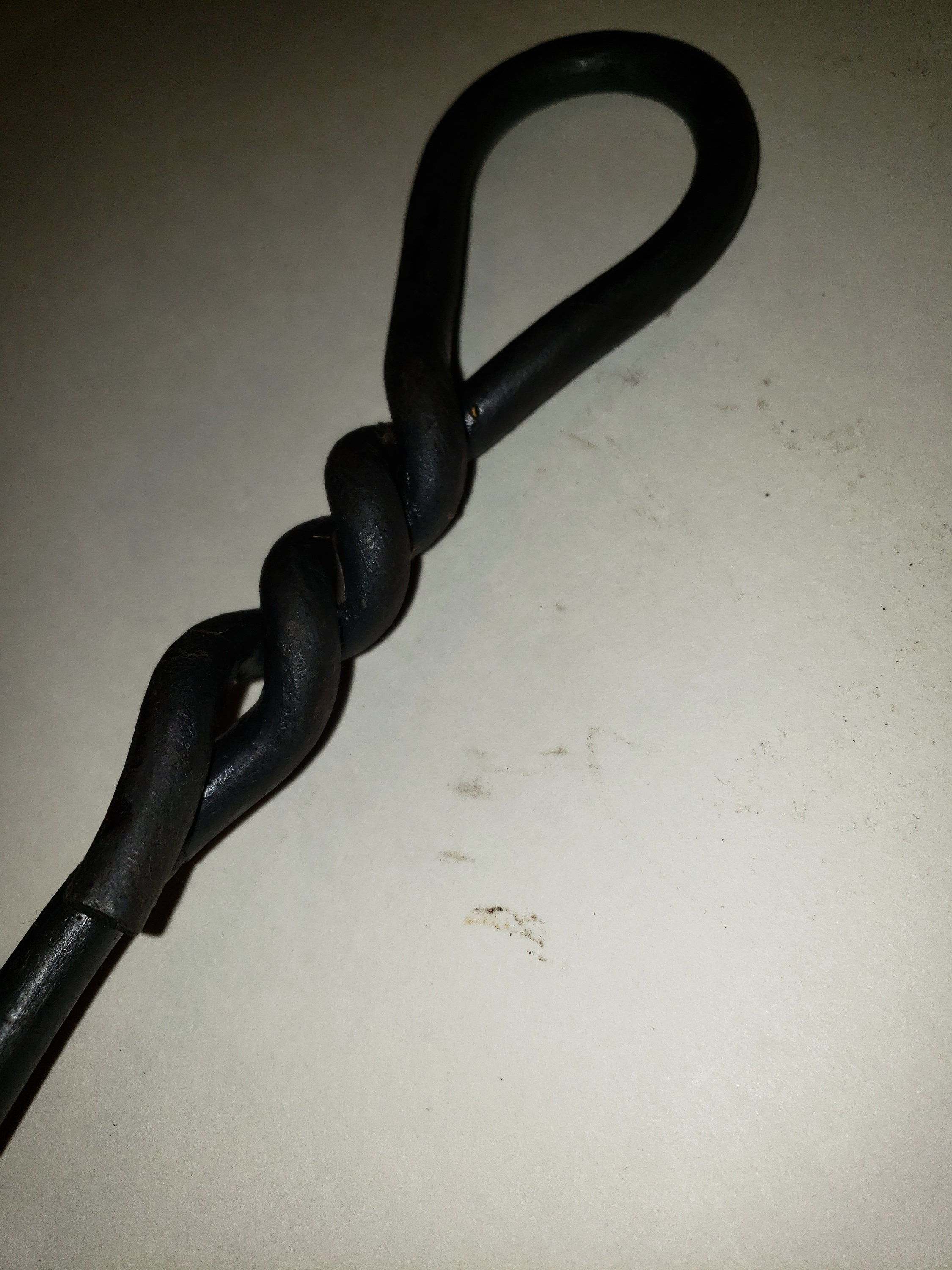 Blacksmith Made Ash Rakewith Twisted Handle - Etsy