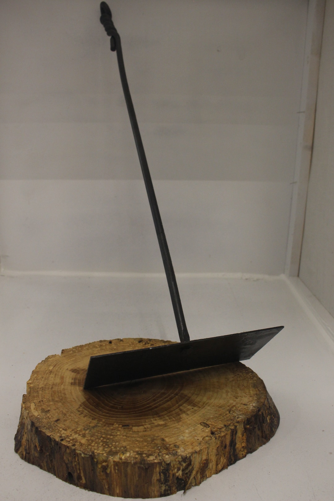 Blacksmith Made Ash Rake,with Twisted Handle - Etsy