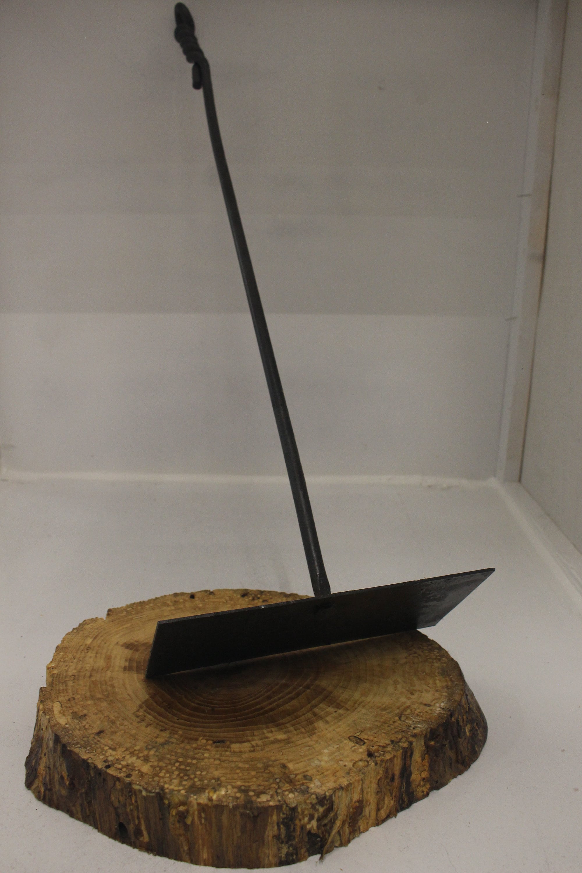 Blacksmith Made Ash Rake,with Twisted Handle - Etsy