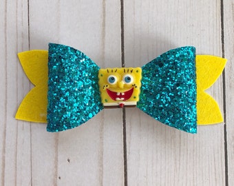 Spongebob bow | Etsy