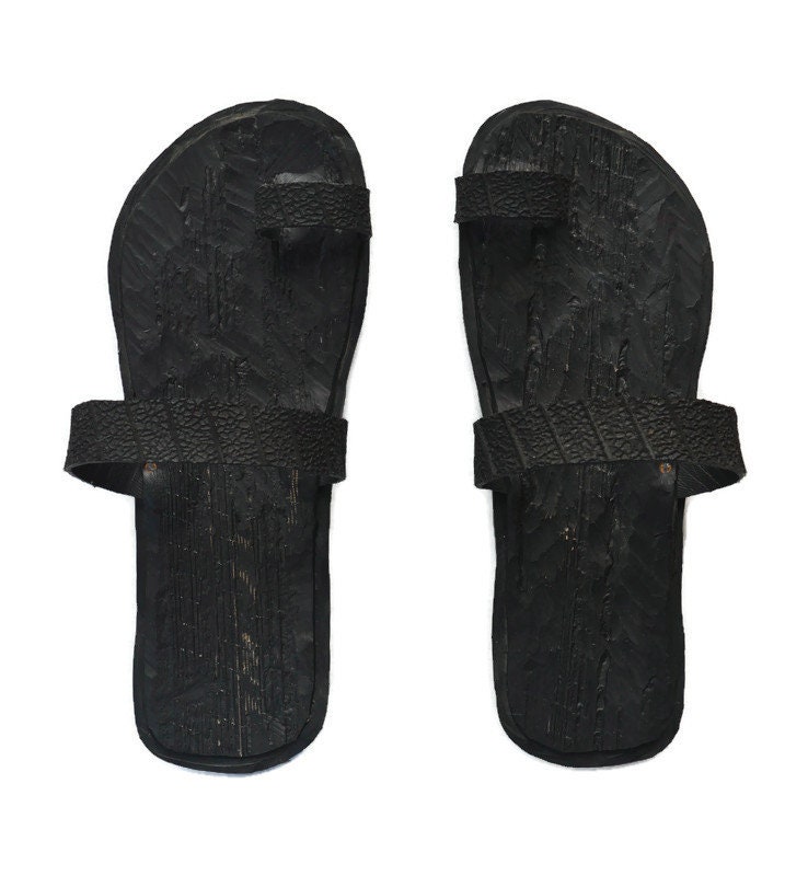 Toe Loop Sandals Recycled From Car Tyres - Etsy