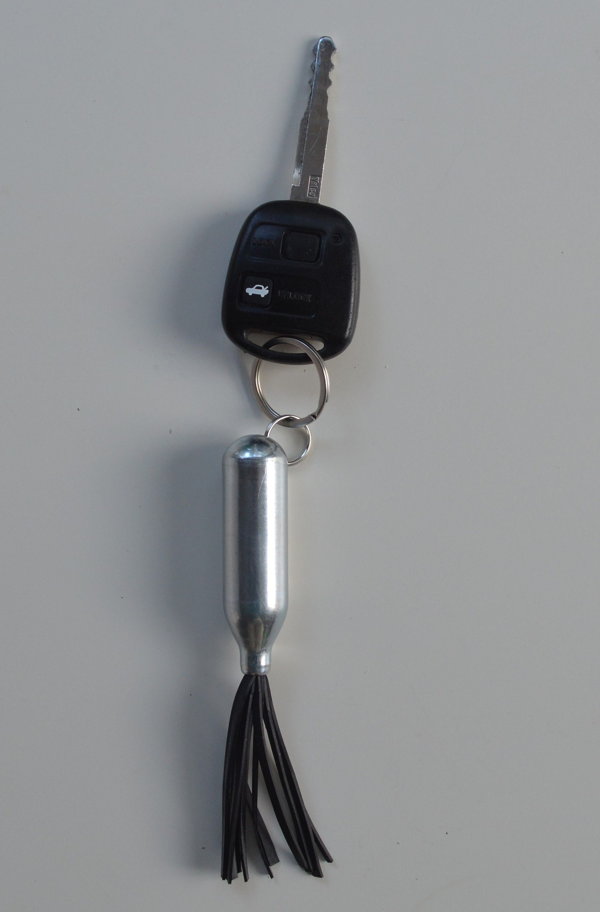 Laughing Gas Canister Key Fob With a Tussel - Etsy