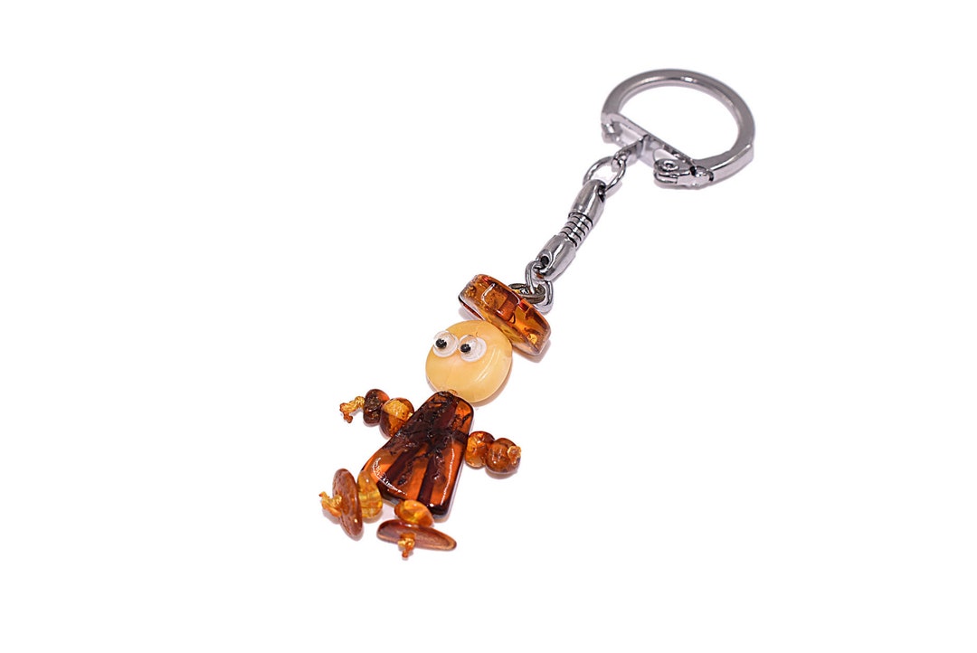 Amber Keychain for Your Pocket - Etsy