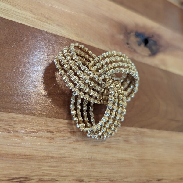 Celtic Knot Brooch - Etsy