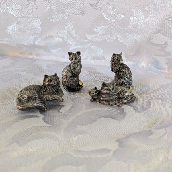 Pewter Cat - Etsy