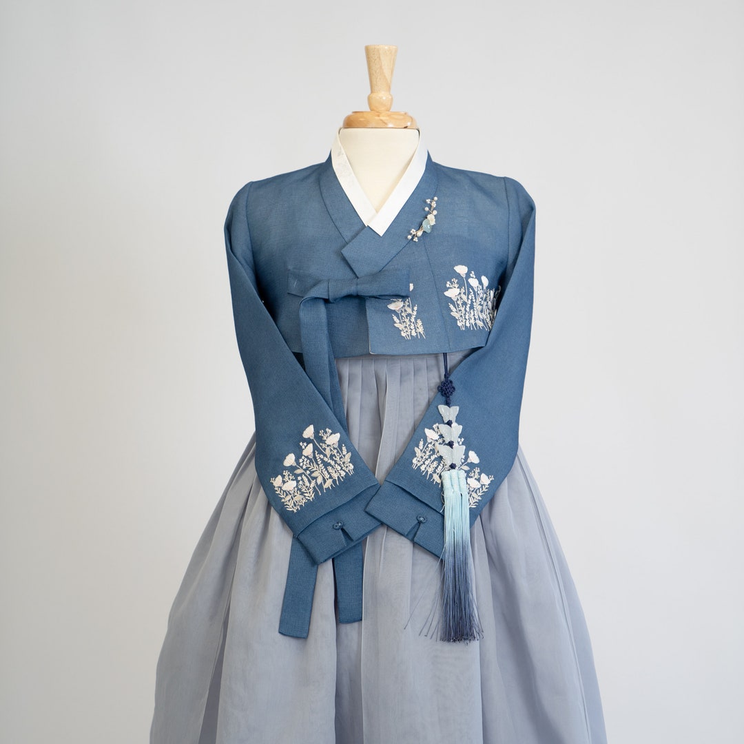 Hanbok Rental Template _ Blue - Etsy