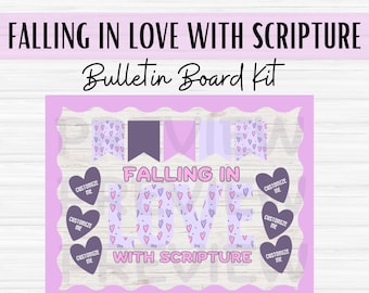 Christian Classroom Bulletin Board Set Bible Bulletin Board Scripture ...