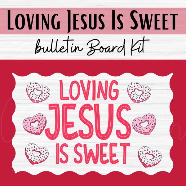 Jesus School Bulletin Board - Etsy