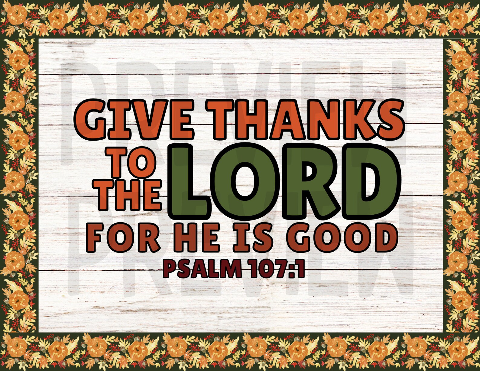 Give Thanks to the Lord Christian Bulletin Board Set - Etsy