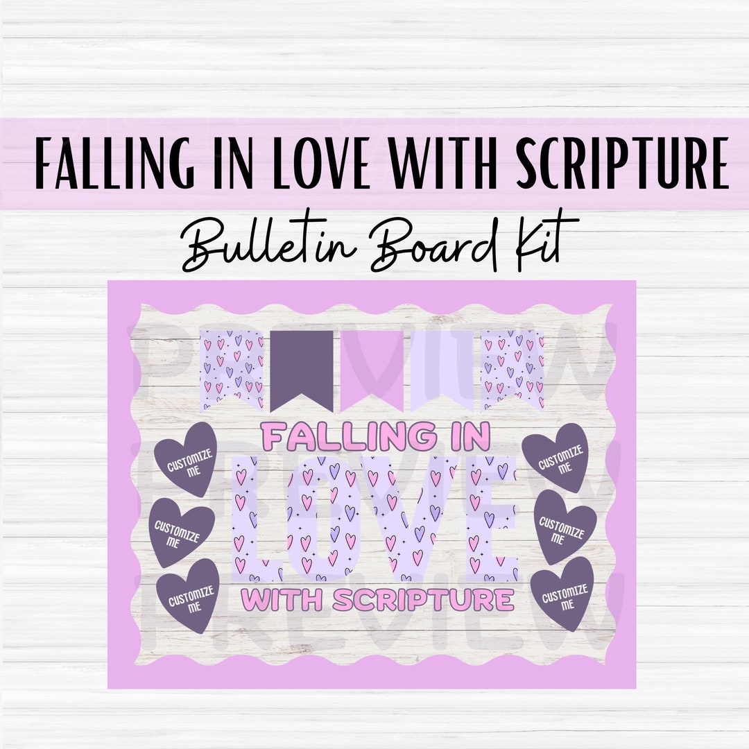 Scripture - Fall Christian Bulletin Board Set - Christian Classroom ...
