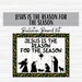 Jesus is the Reason for the Season - Christian Bulletin Board Set ...