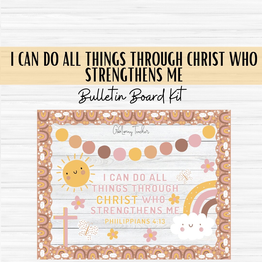 I Can Do All Things Through Christ Who Strengthens Me - Phil 4:13 ...