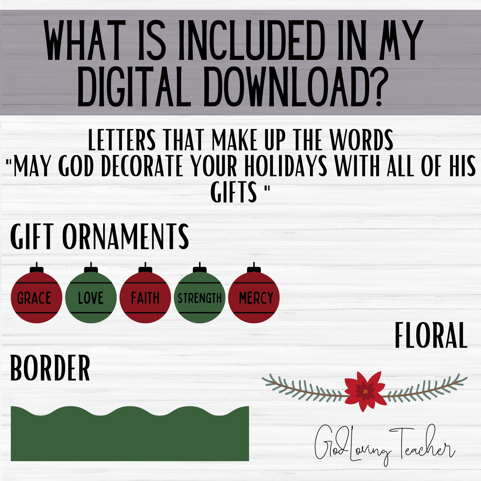 May God Decorate Your Holiday With All of His Gifts - Christian ...